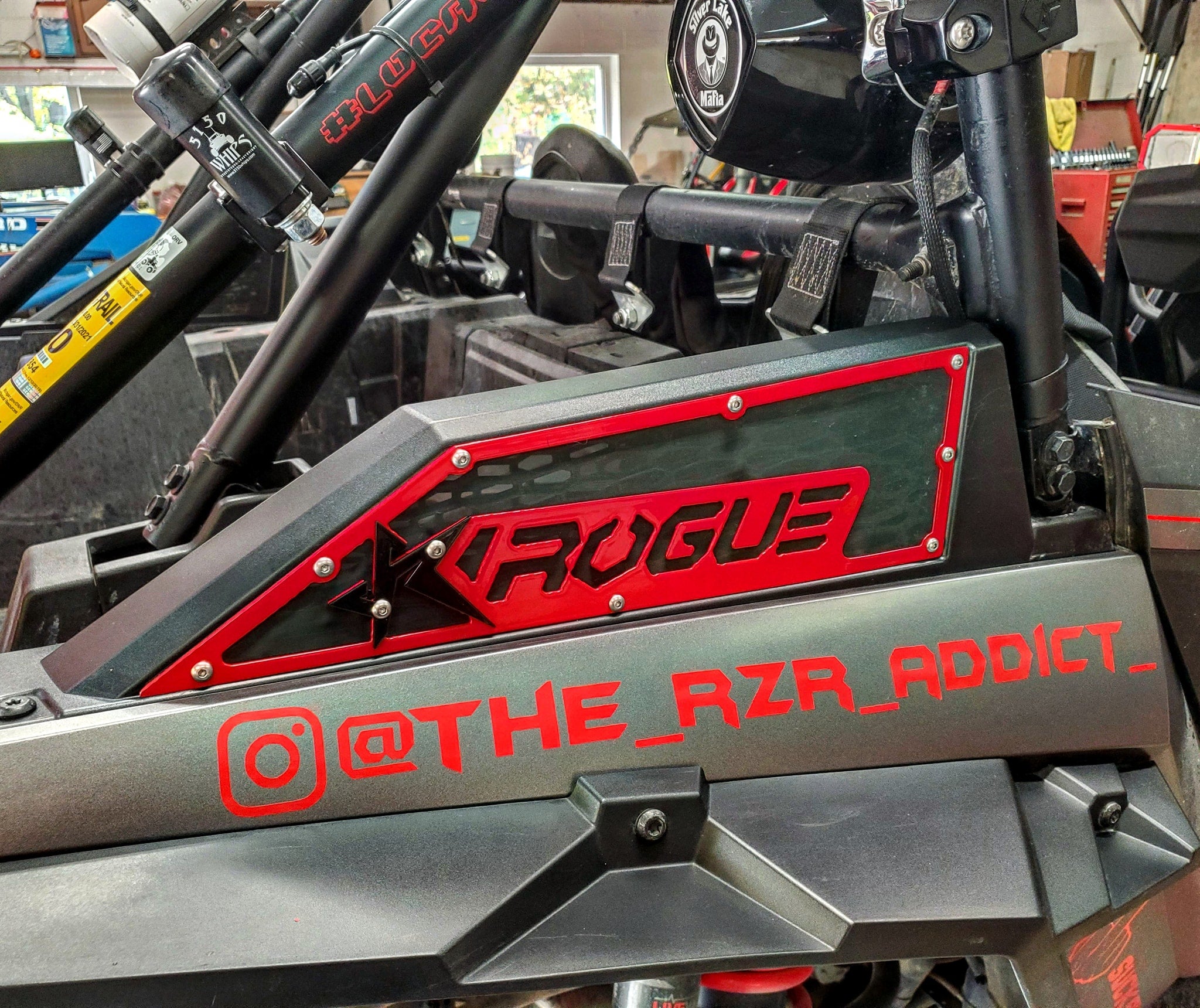RZR turbo intake cover – Rogue Offroad